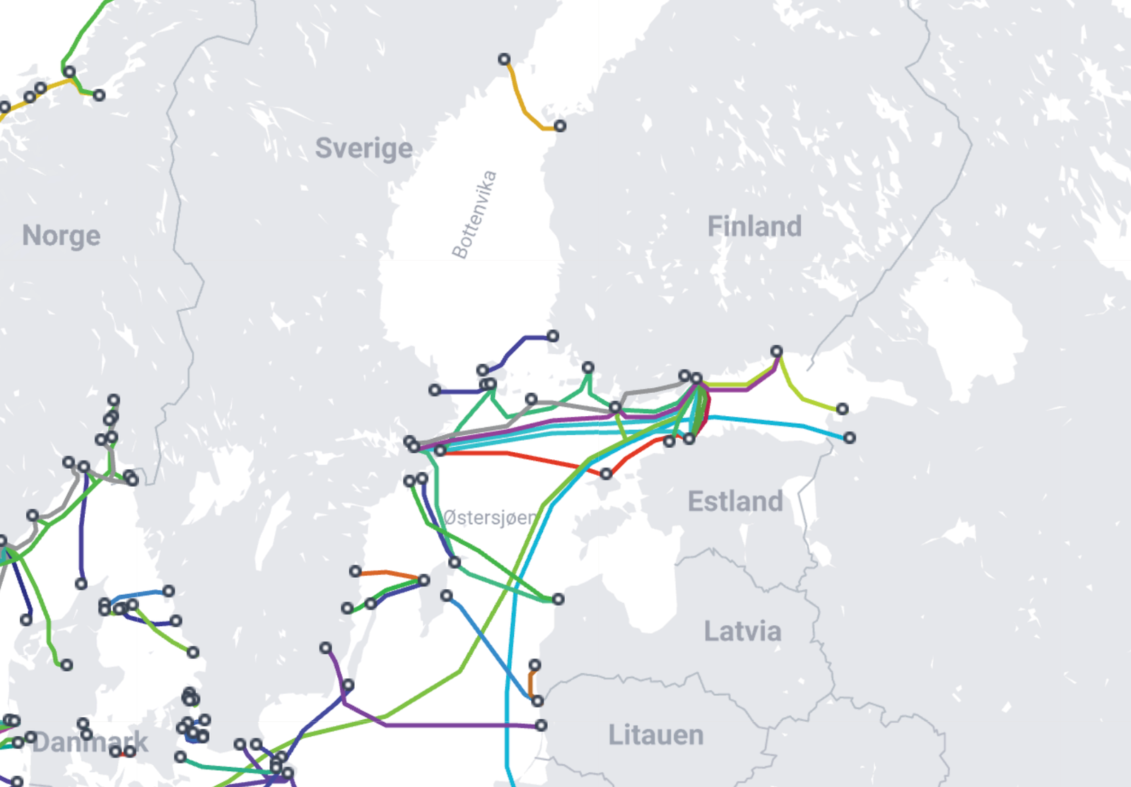Sveriges digitala livsnerv: Kartan som avslöjar vår sårbarhet mot ...